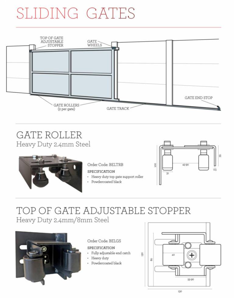 Gate Specifications For Our Modular Fences | The Balustrade Company